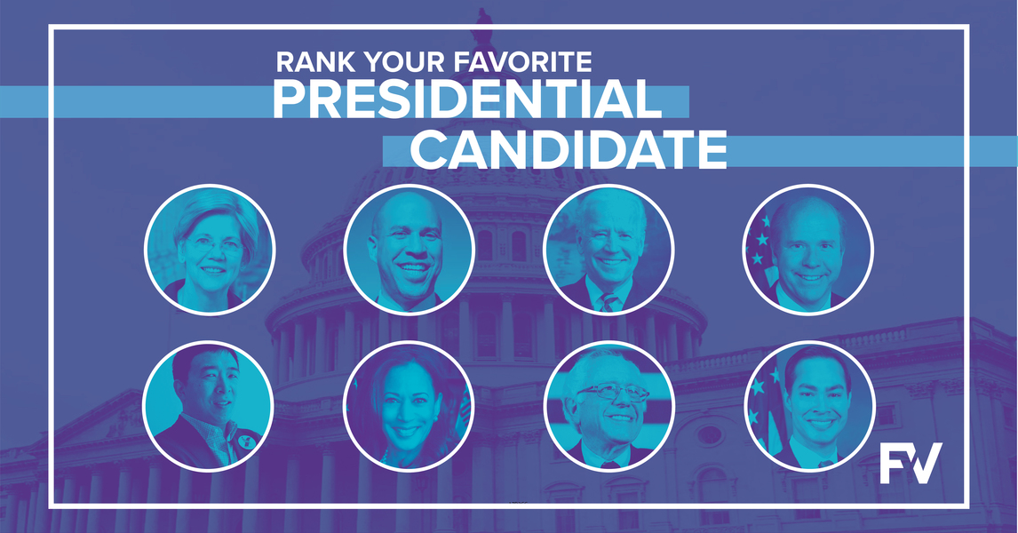 Sign up to Rank Your Favorite Presidential Candidates! - Action Network