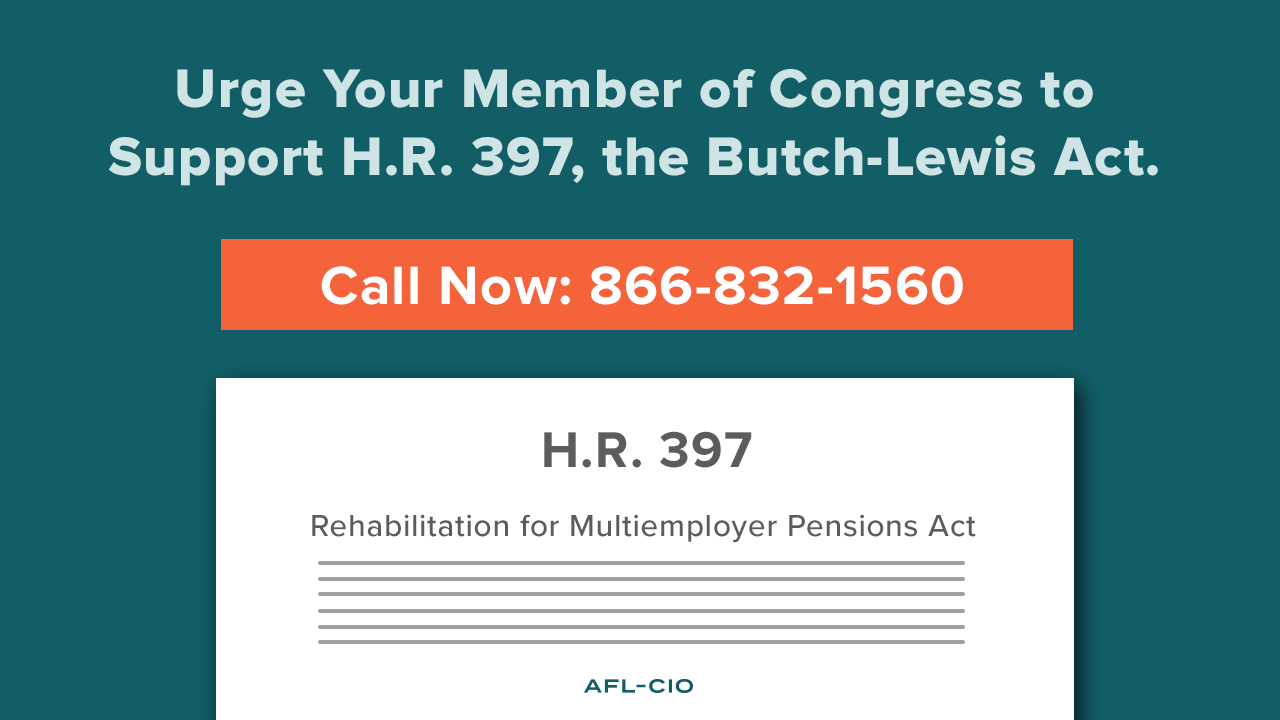 Call Your Representative: Urge them to support H.R. 397, the Butch ...