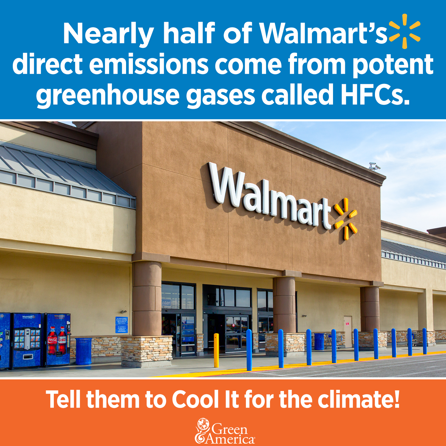 Sign the petition: Demand Walmart cut super pollutants that accelerate ...