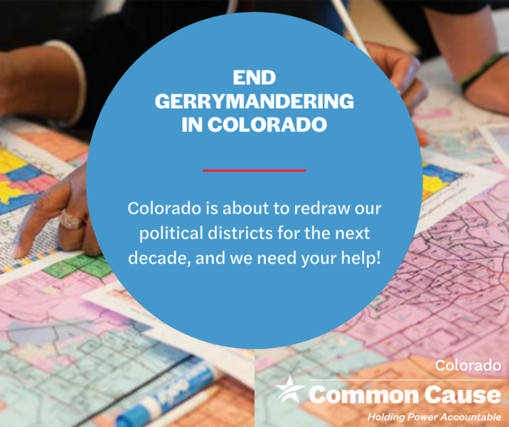 REDISTRICT COLORADO! Make sure your community is represented in ...