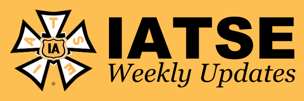 Sign up for IATSE weekly updates!