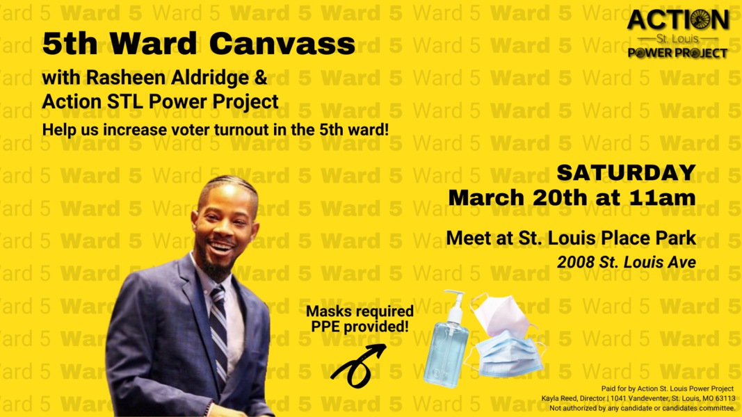 Canvass the 5th Ward! - Action Network