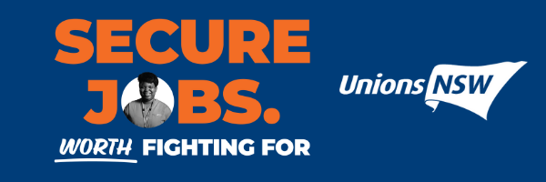 Secure Jobs. Worth fighting for.