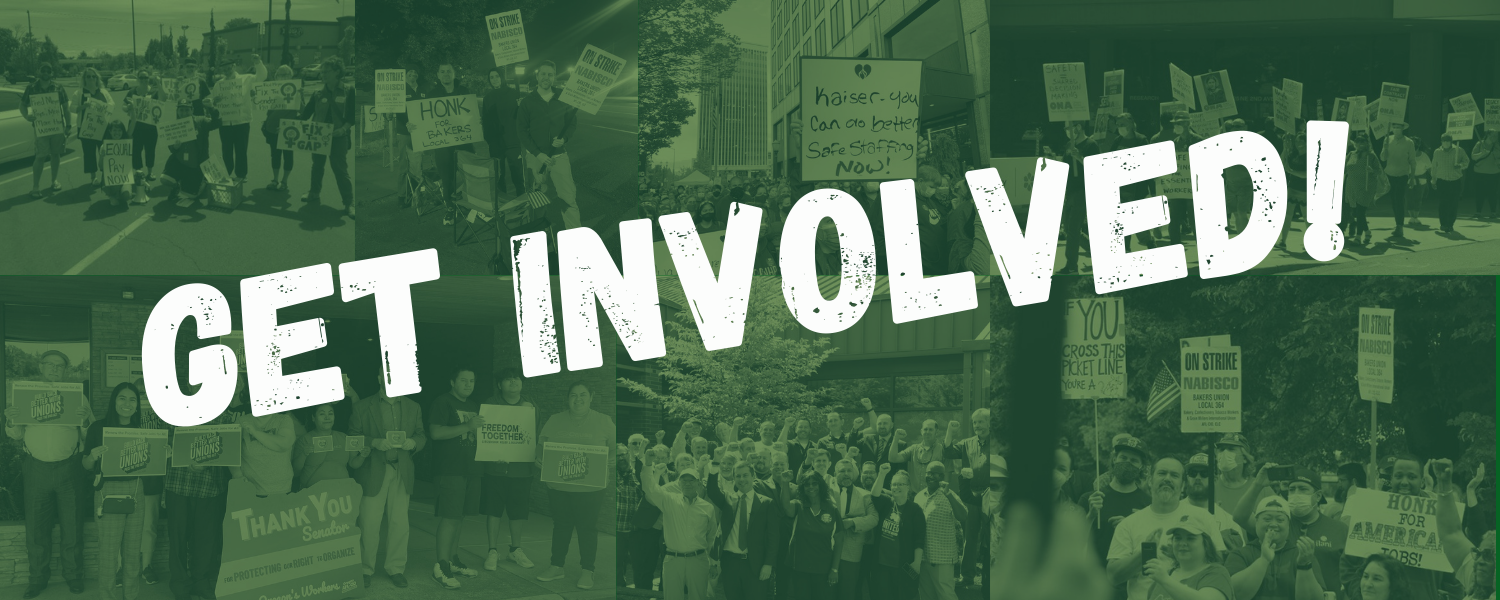 Get Involved in Oregon's Labor Movement
