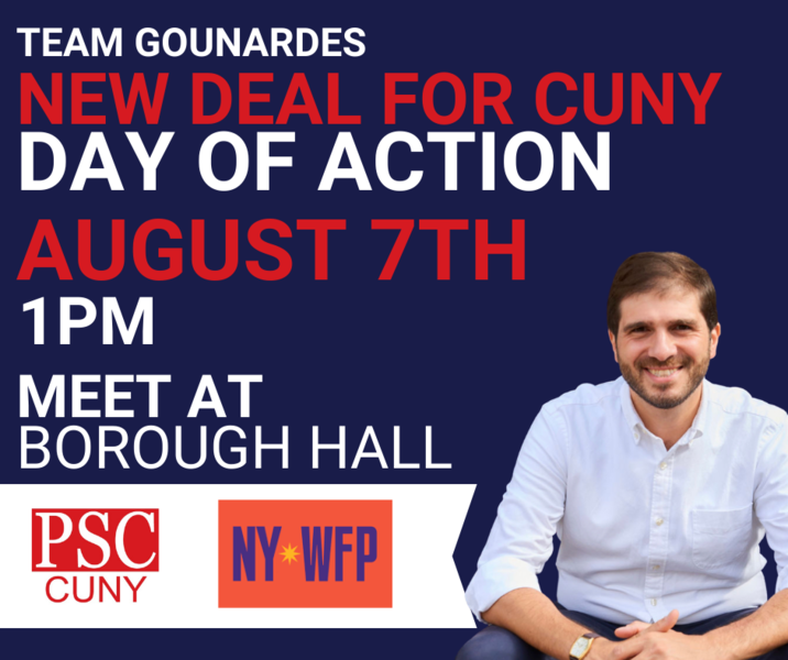 CUNY Day of Action for Andrew Gounardes - Action Network