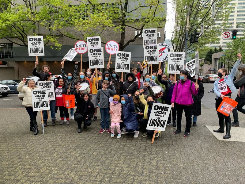 Climate Pledge Arena Concessions and Hospitality Workers Support Pledge ...