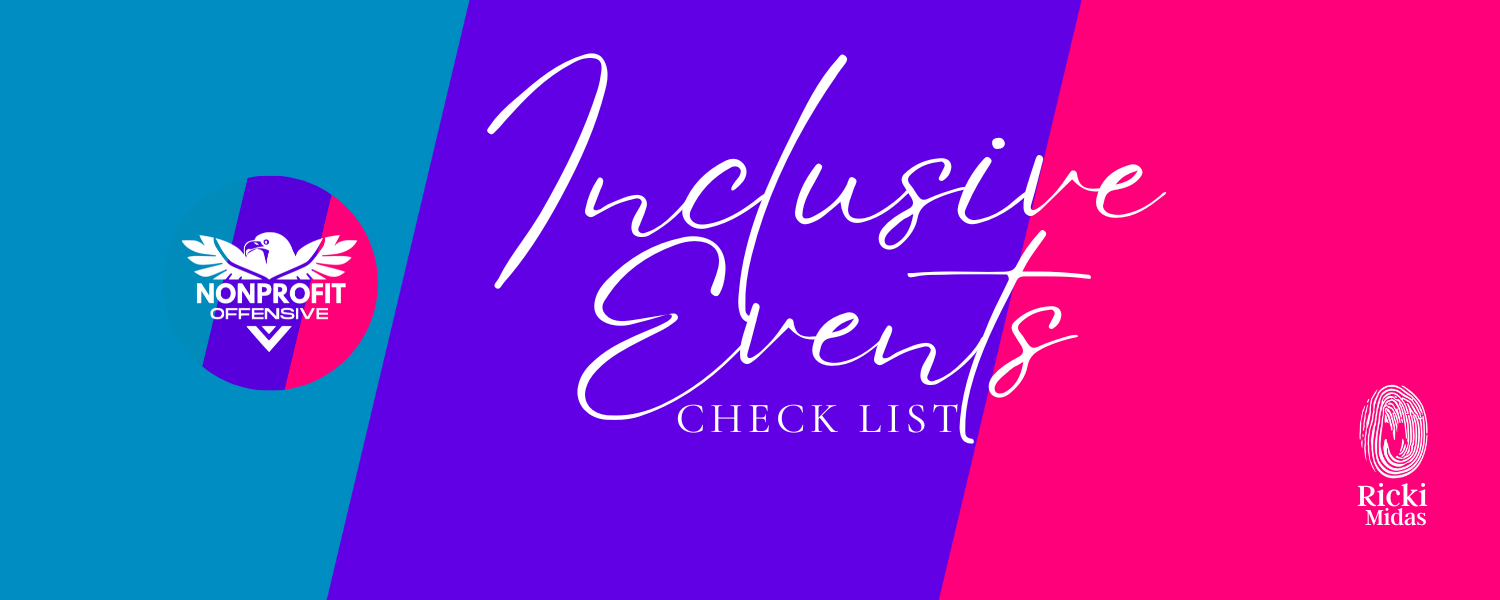 Download the Inclusive Events Checklist Below! - Action Network