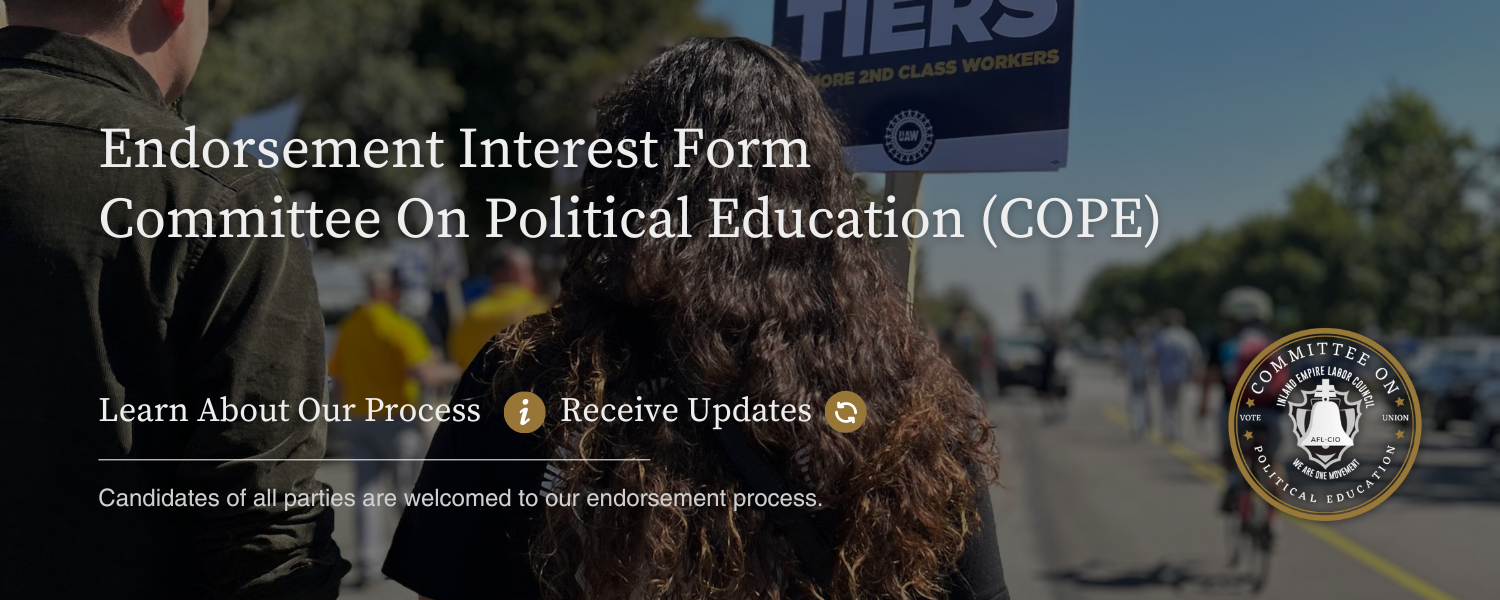 COPE Endorsement Interest Form - Action Network