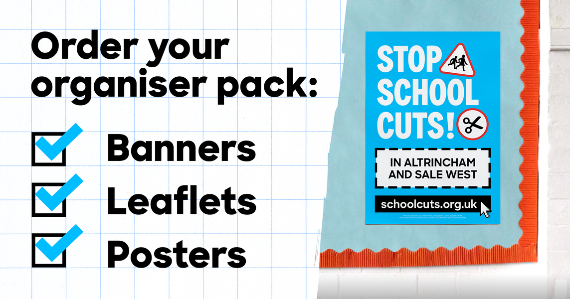 Sign up to move your school community on stopping school cuts