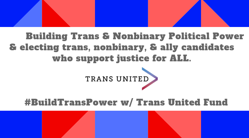 Build Trans Political Power and Elect Trans and Nonbinary leaders with ...