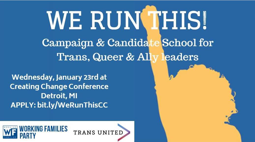 Train the Next Generation of Trans, Nonbinary, POC Leaders - Action Network