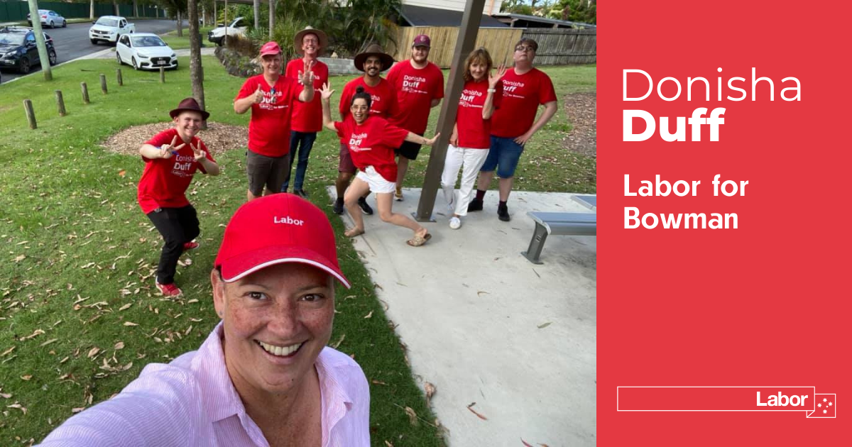 Register to get a Donisha Duff election sign for your yard or front fence.