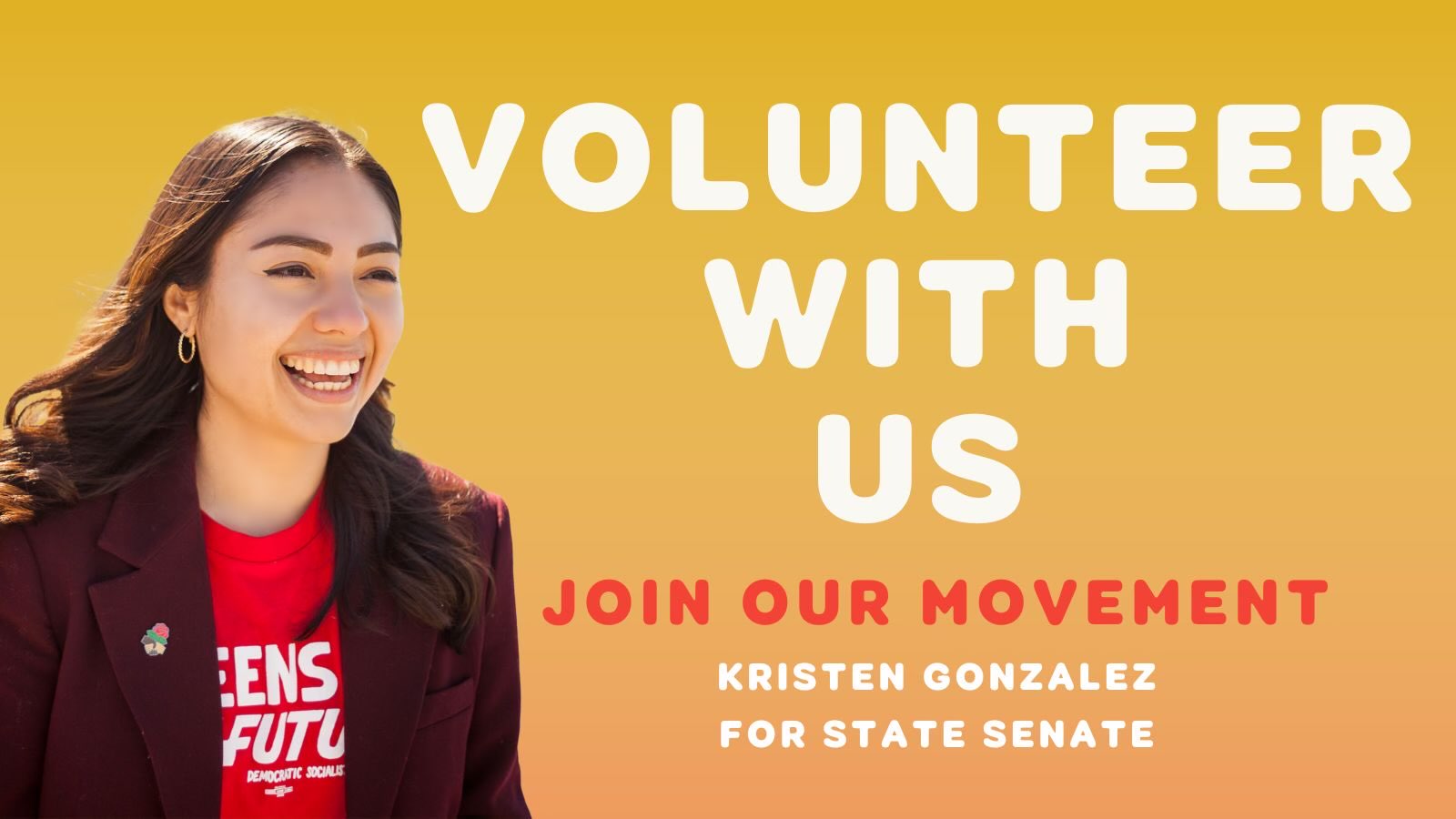 Kristen Gonzalez for New York Field Events