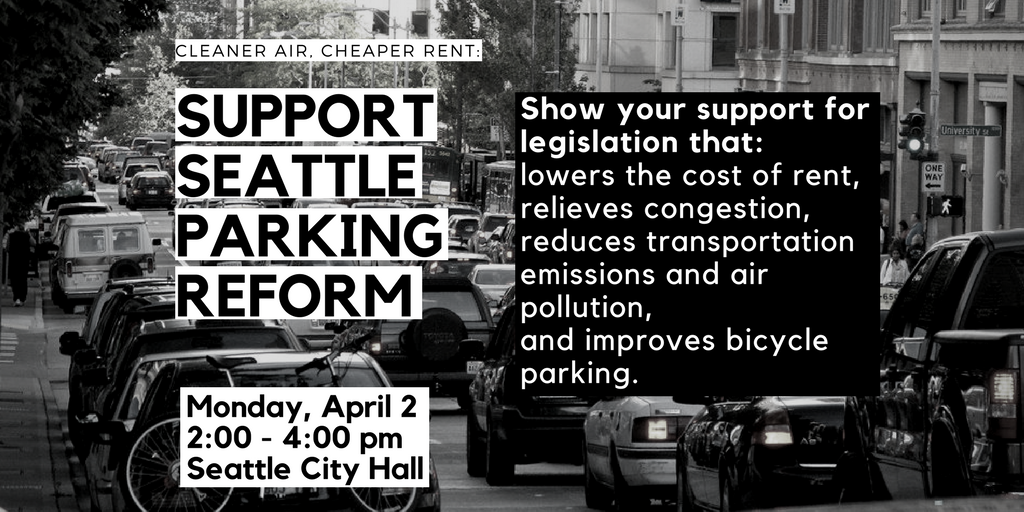 Help pass Seattle parking reform