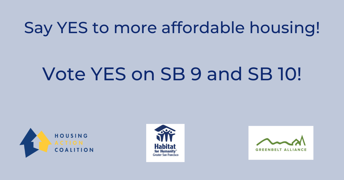Urge Assemblymember Tim Grayson to Support SB 9 and SB 10 for More ...