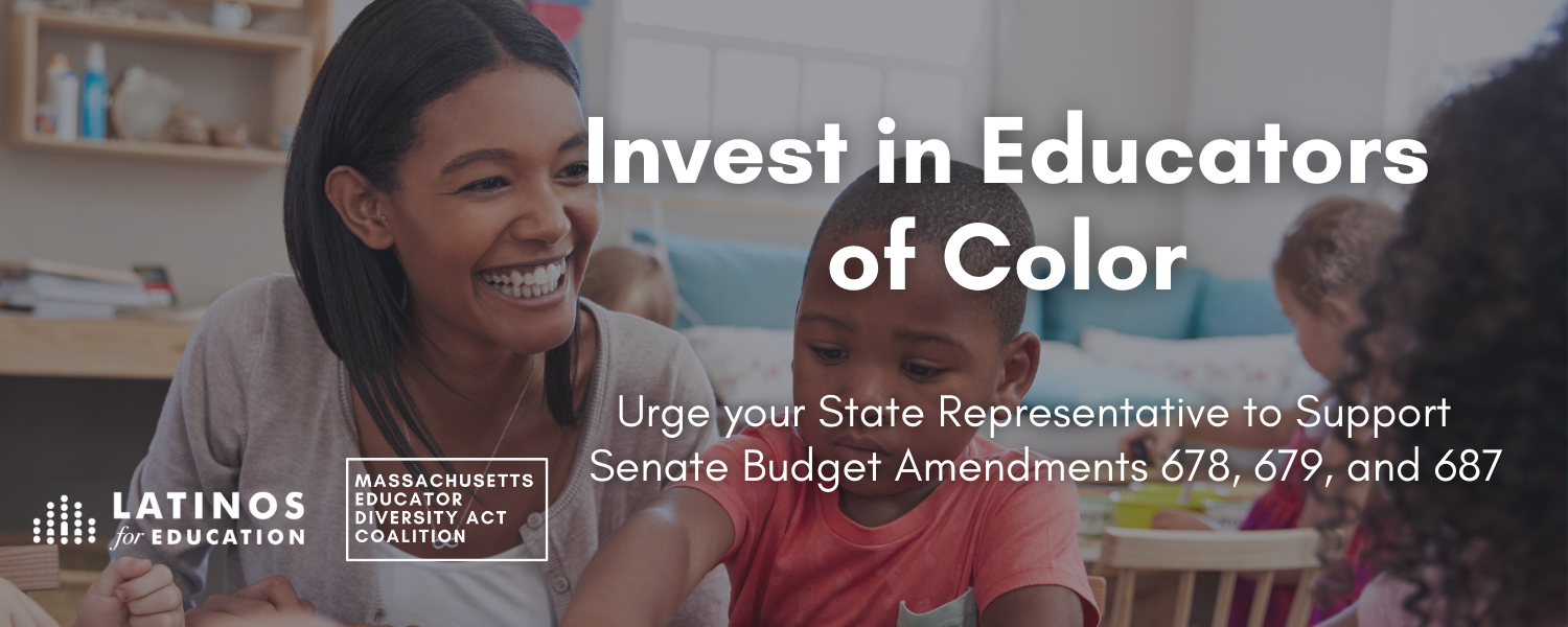 Urge the MA Senate to Invest in Educator Diversity! - Action Network