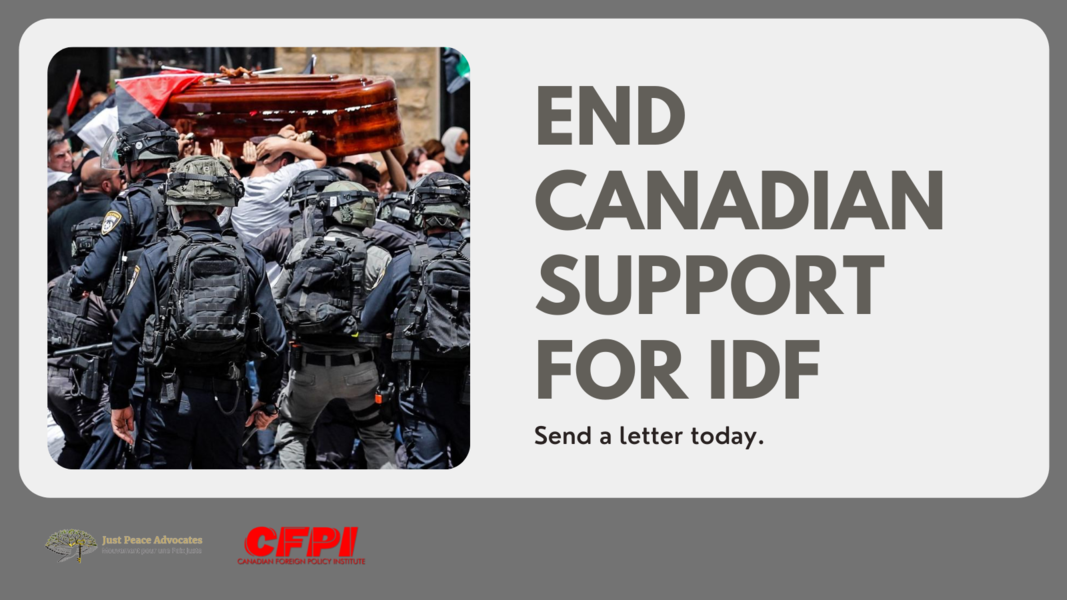 Write letter to Prime Minister Trudeau: End Canadian Support for ...