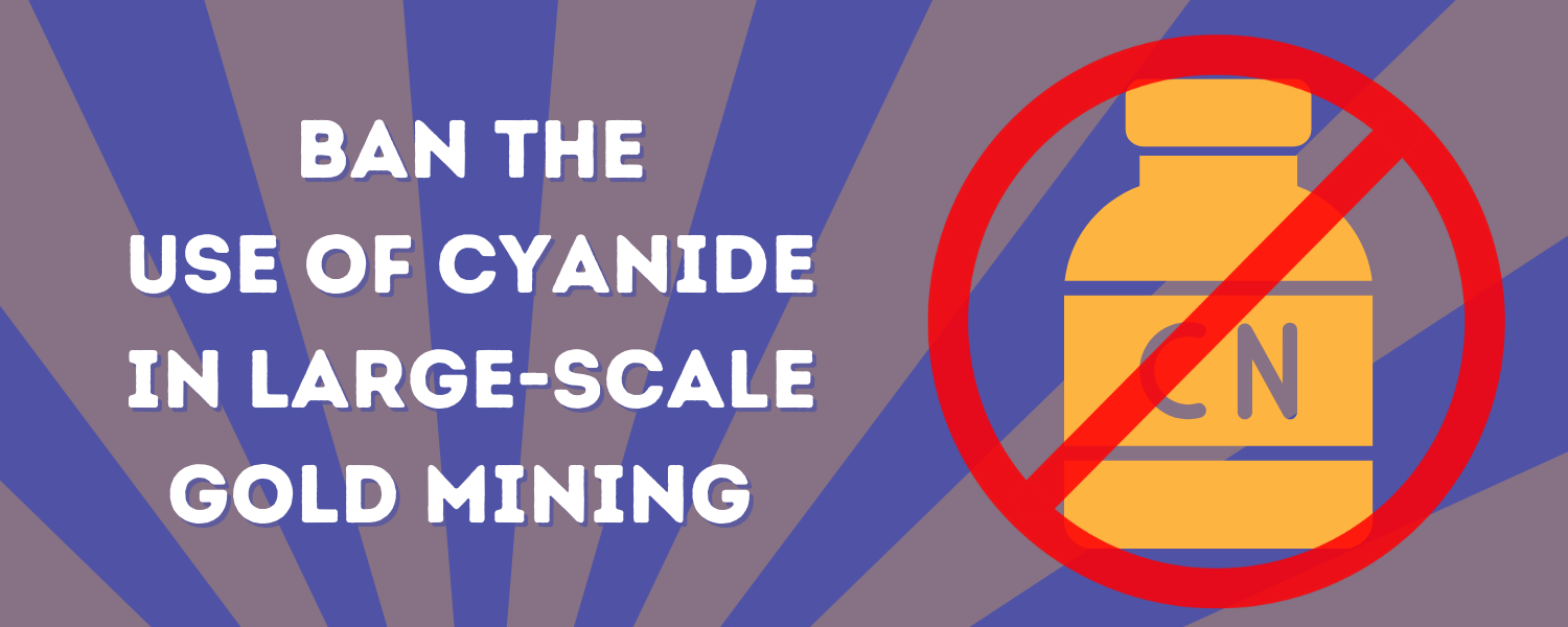 Support HB1722 “Ban Cyanide and Cyanide Compounds in Metals Mining”