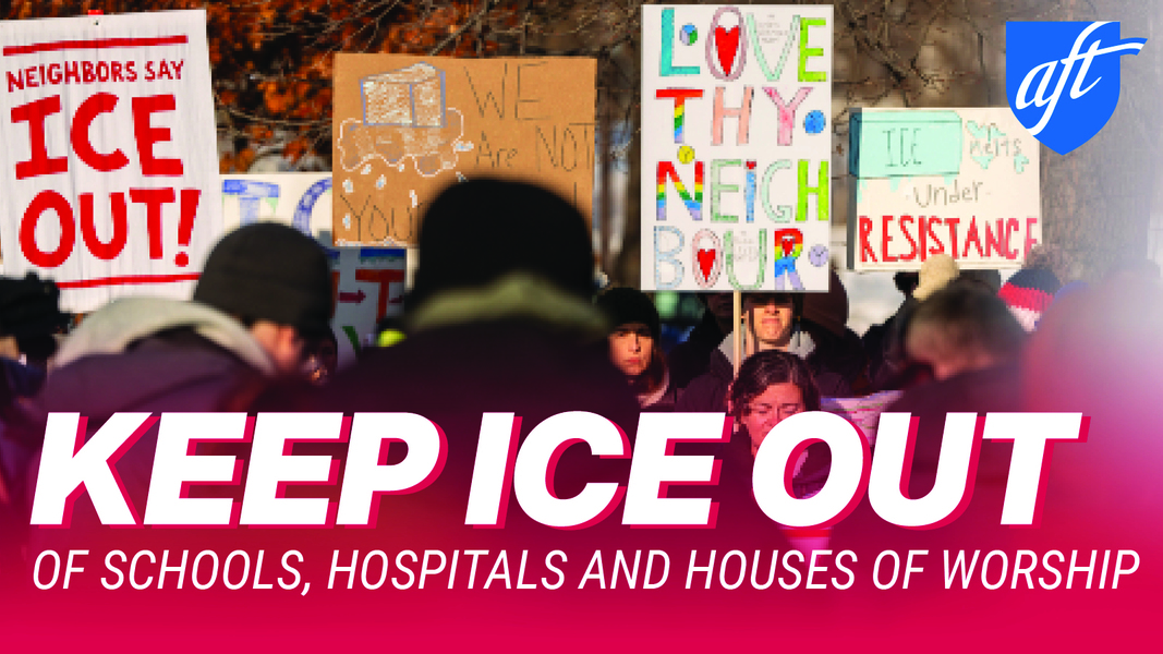 Keep ICE Out of Schools, Hospitals and Houses of Worship!