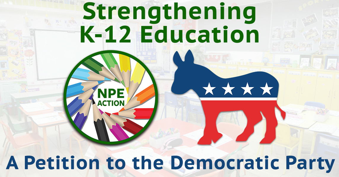 Join Us and Tell the Democratic Party to Strengthen Public Schools and ...