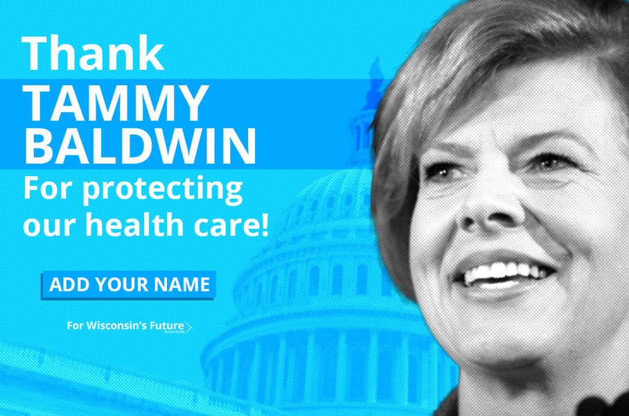 Thank Tammy for Protecting our Health Care!