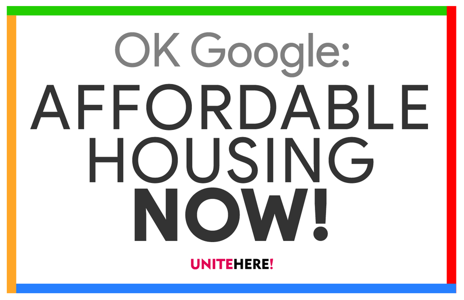 Google: Affordable Housing Now!