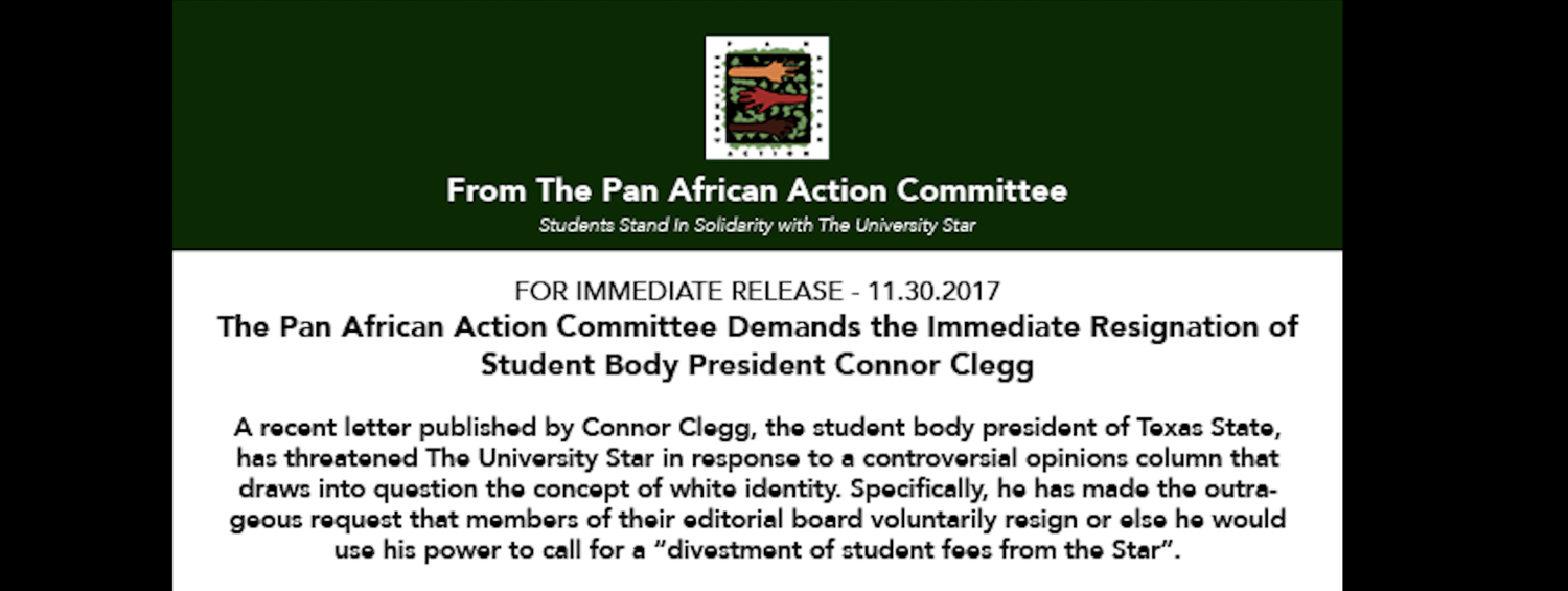 Impeach Student Body President Connor Clegg - Action Network