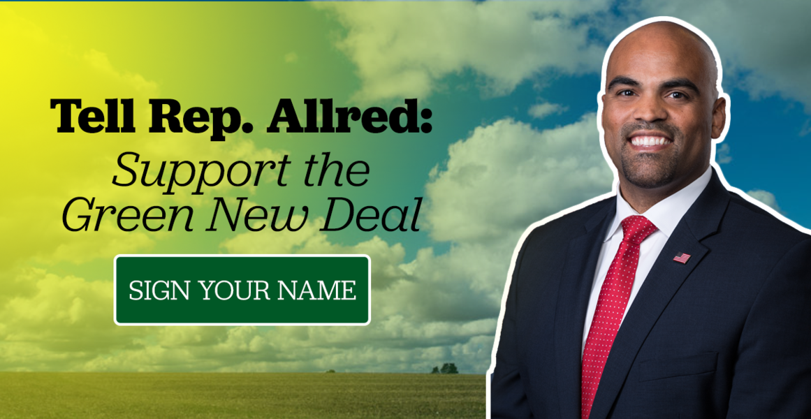Tell Congressman Colin Allred: Support the Green New Deal Resolution ...
