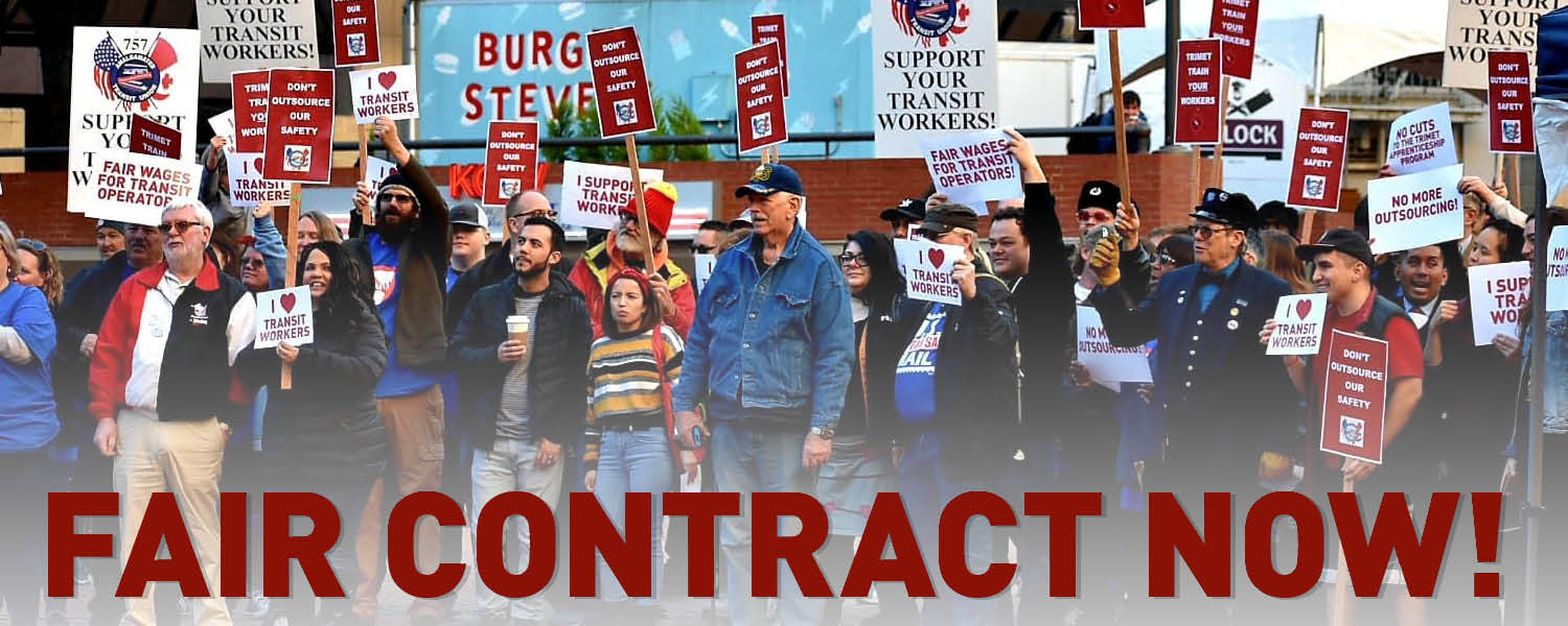 Support TriMet Transit Workers!
