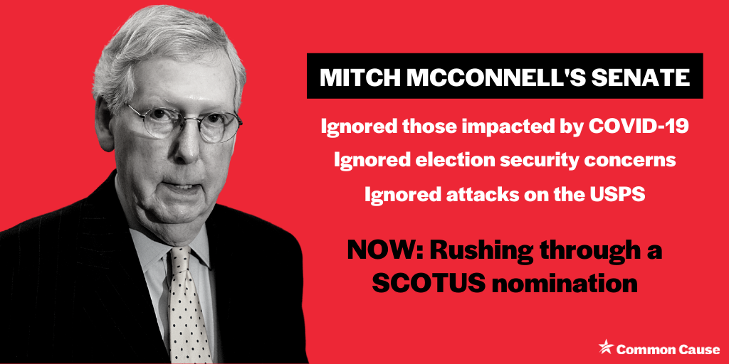 Sign the Petition: McConnell can’t ignore Americans’ needs, then rush a ...
