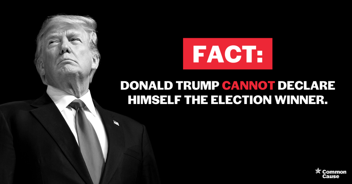 BREAKING: Reject Trump’s premature victory declaration