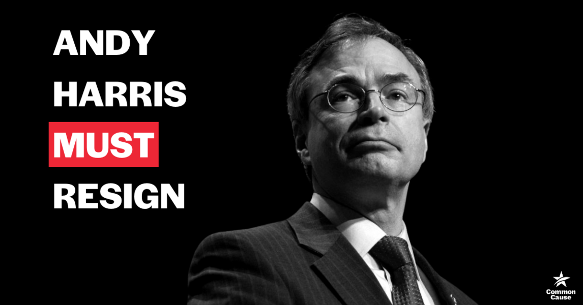 RESIGN: Rep. Andy Harris has failed Maryland