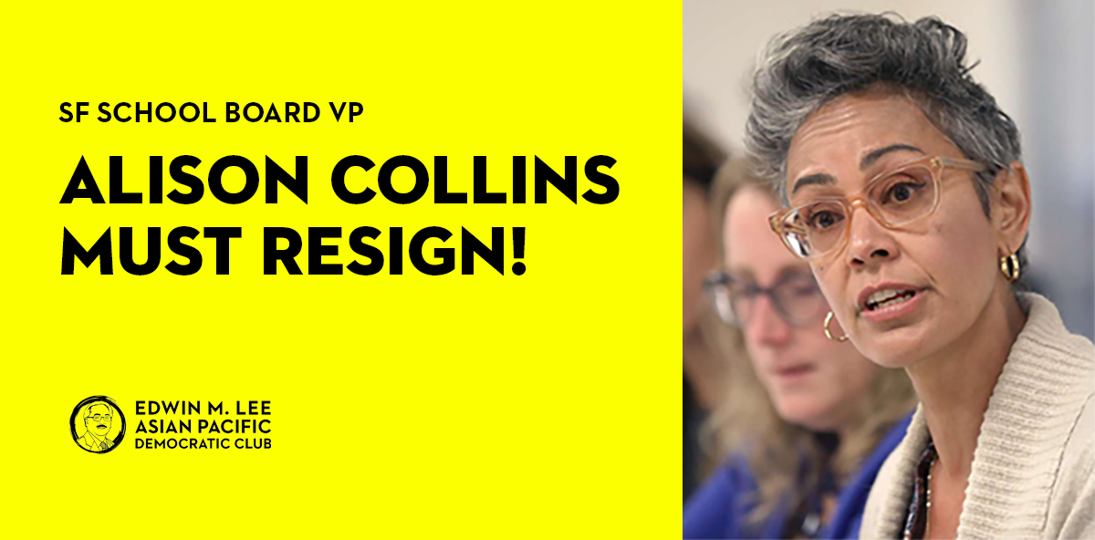 Alison Collins Must Resign from the School Board for Anti-Asian ...