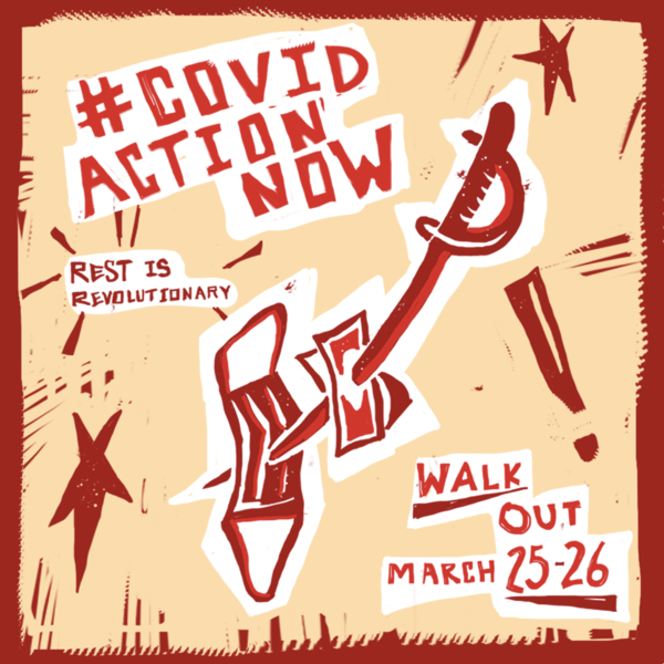 UVA: Pledge to walkout March 25-26 for #COVIDActionNow - Action Network