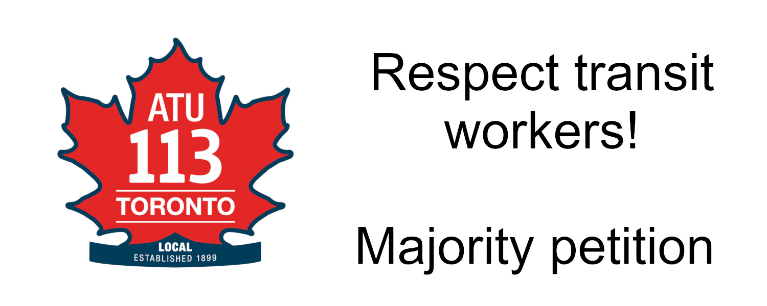 RESPECT TRANSIT WORKERS