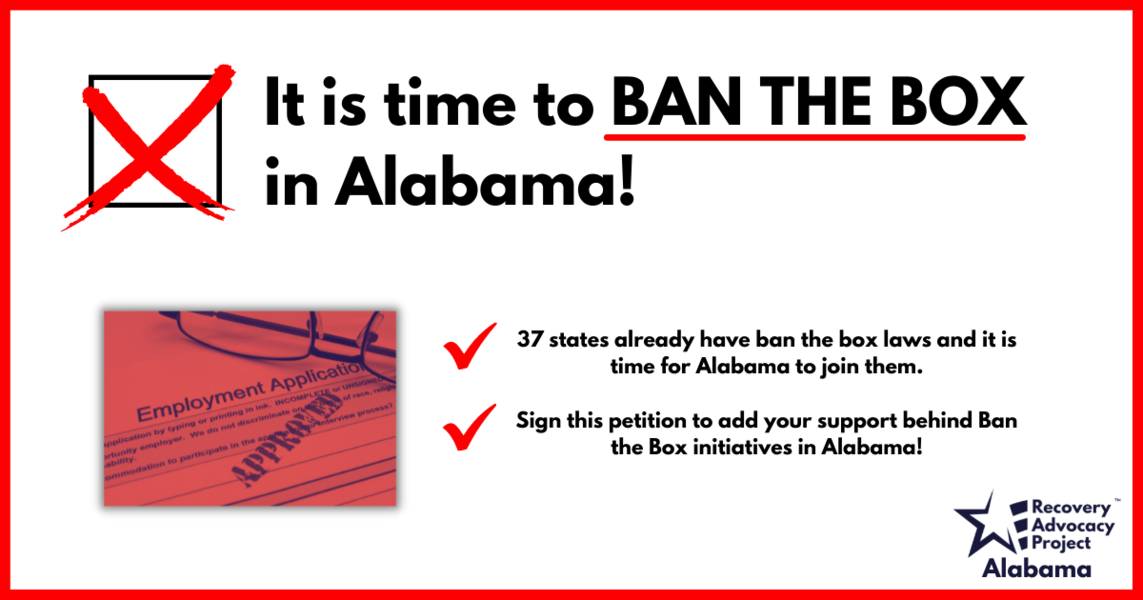 It is time to BAN THE BOX in Alabama! - Action Network