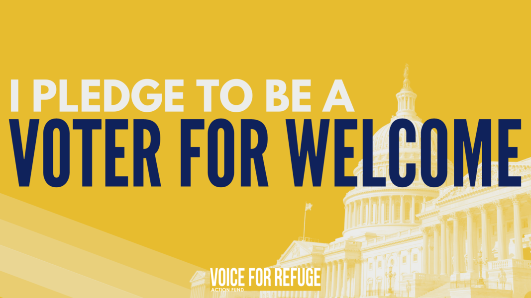 I Pledge to be a Voter for Welcome - Action Network