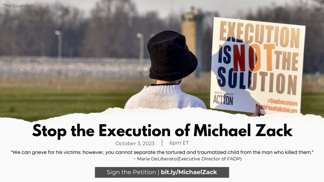 Stop the Execution of Michael Zack in Florida - Action Network