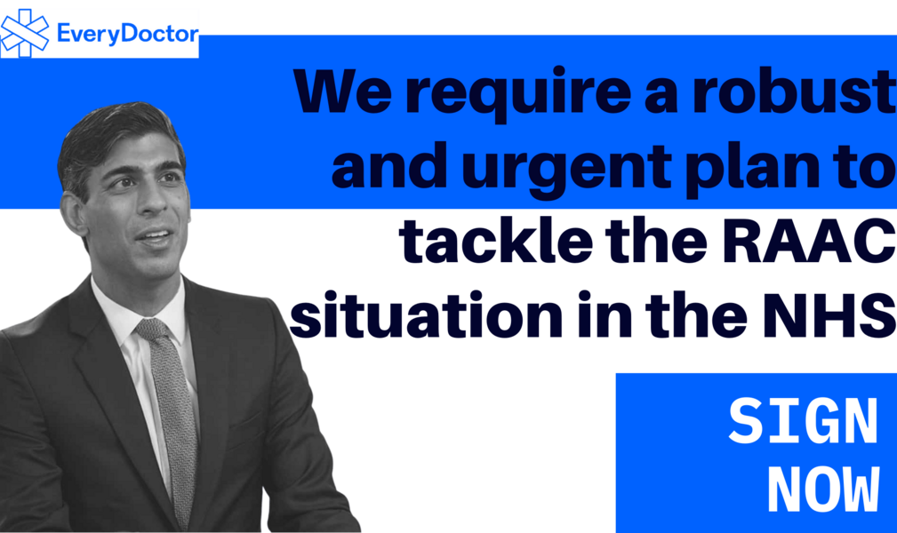 We Demand a Plan for the NHS RAAC