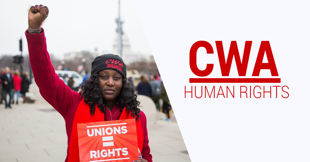 Get Updates on CWA's Fight for Human Rights
