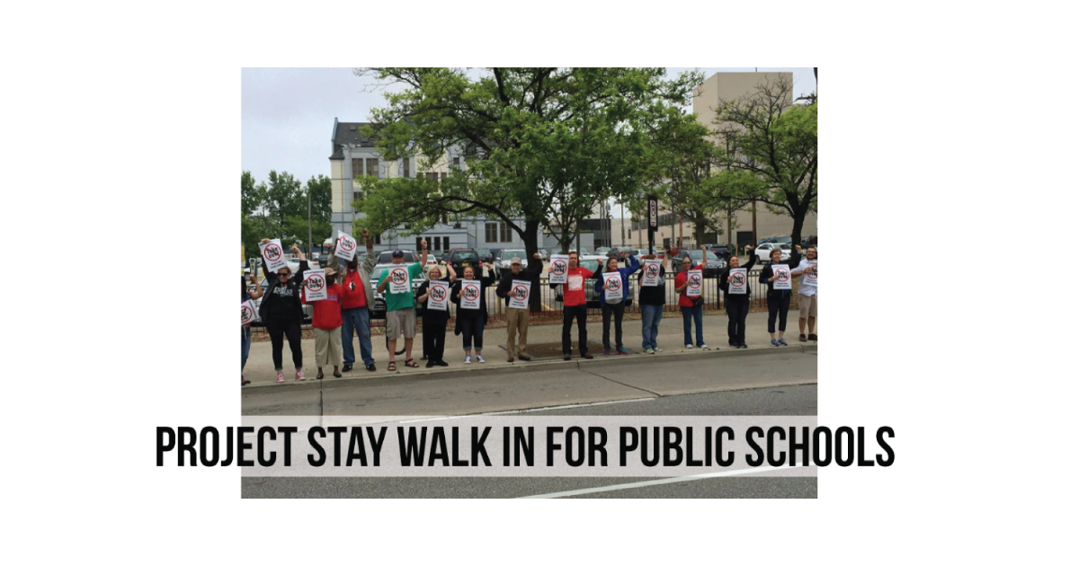 Project STAY Walk In for Public Schools - Action Network