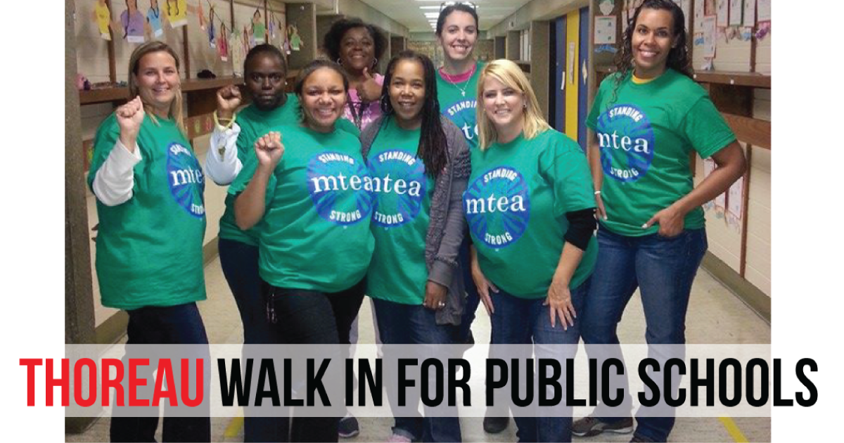 Thoreau Walk in For Public Schools - Action Network