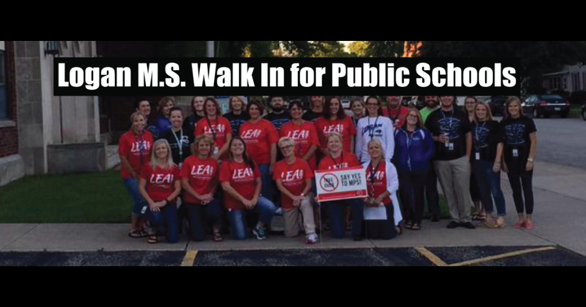 Logan Middle School Walk-In for the Schools our Students Deserve ...