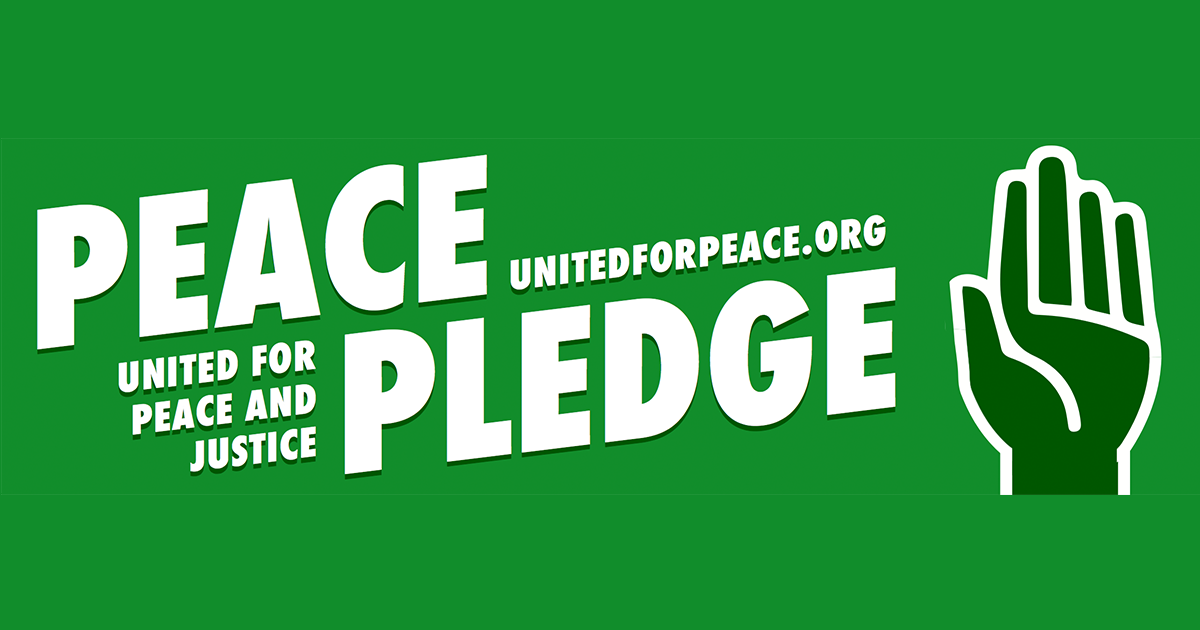 Peace Pledge Sign-Up - Action Network
