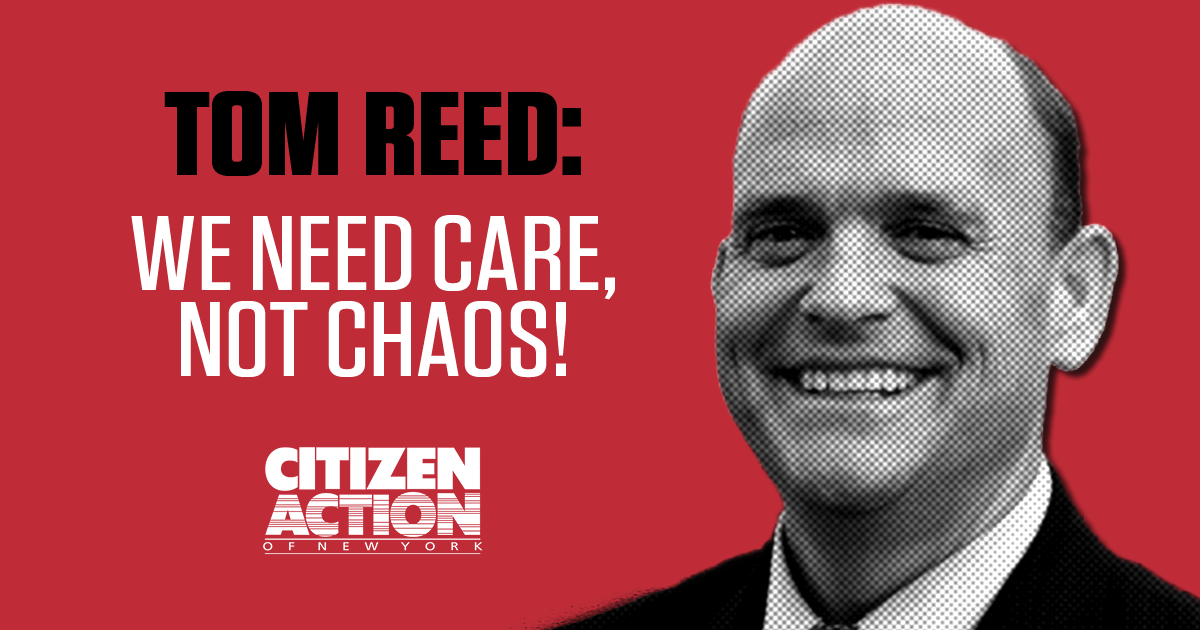 Tell Rep. Reed: Don't take away our health care! - Action Network