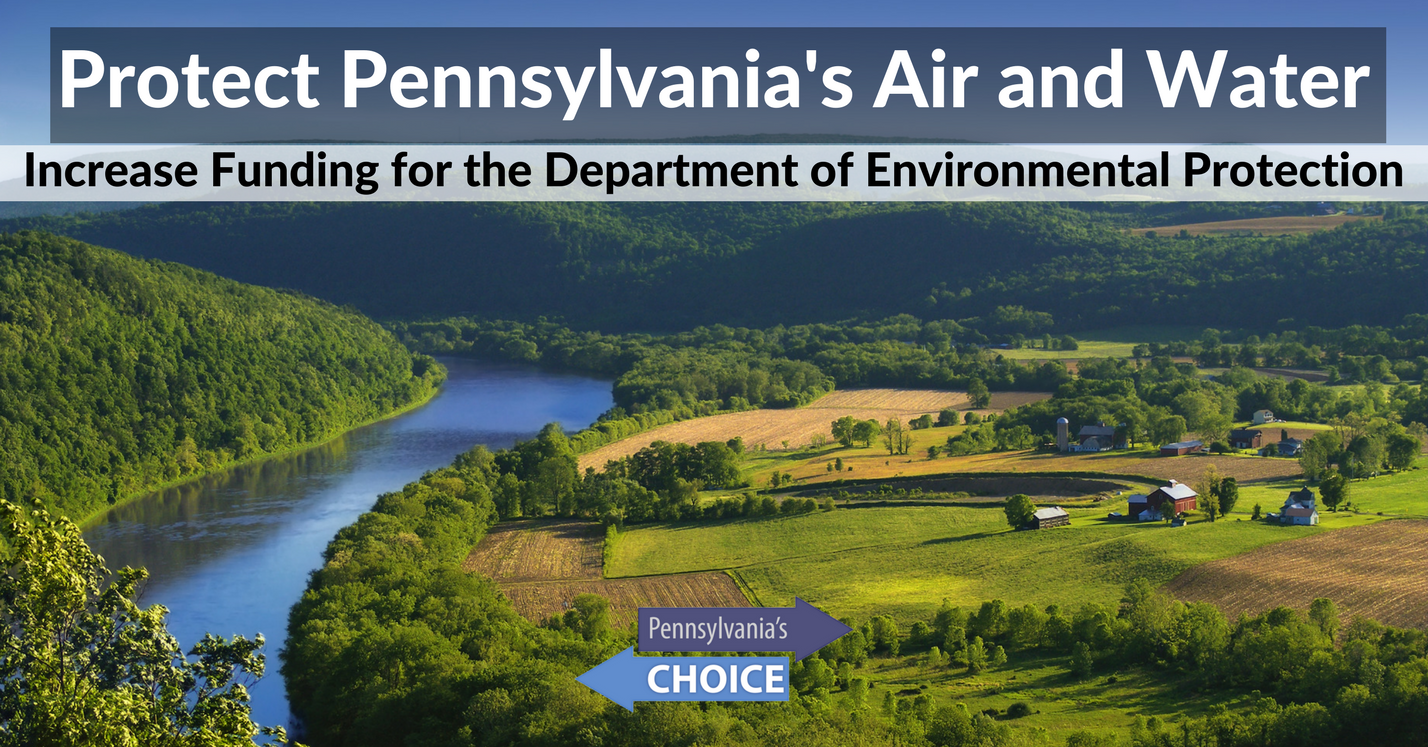 Tell PA Legislators to Fully Fund the Department of Environmental ...