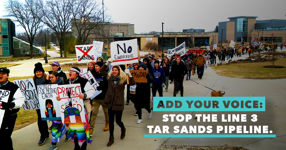 Speak out to stop the Line 3 tar sands pipeline - Action Network