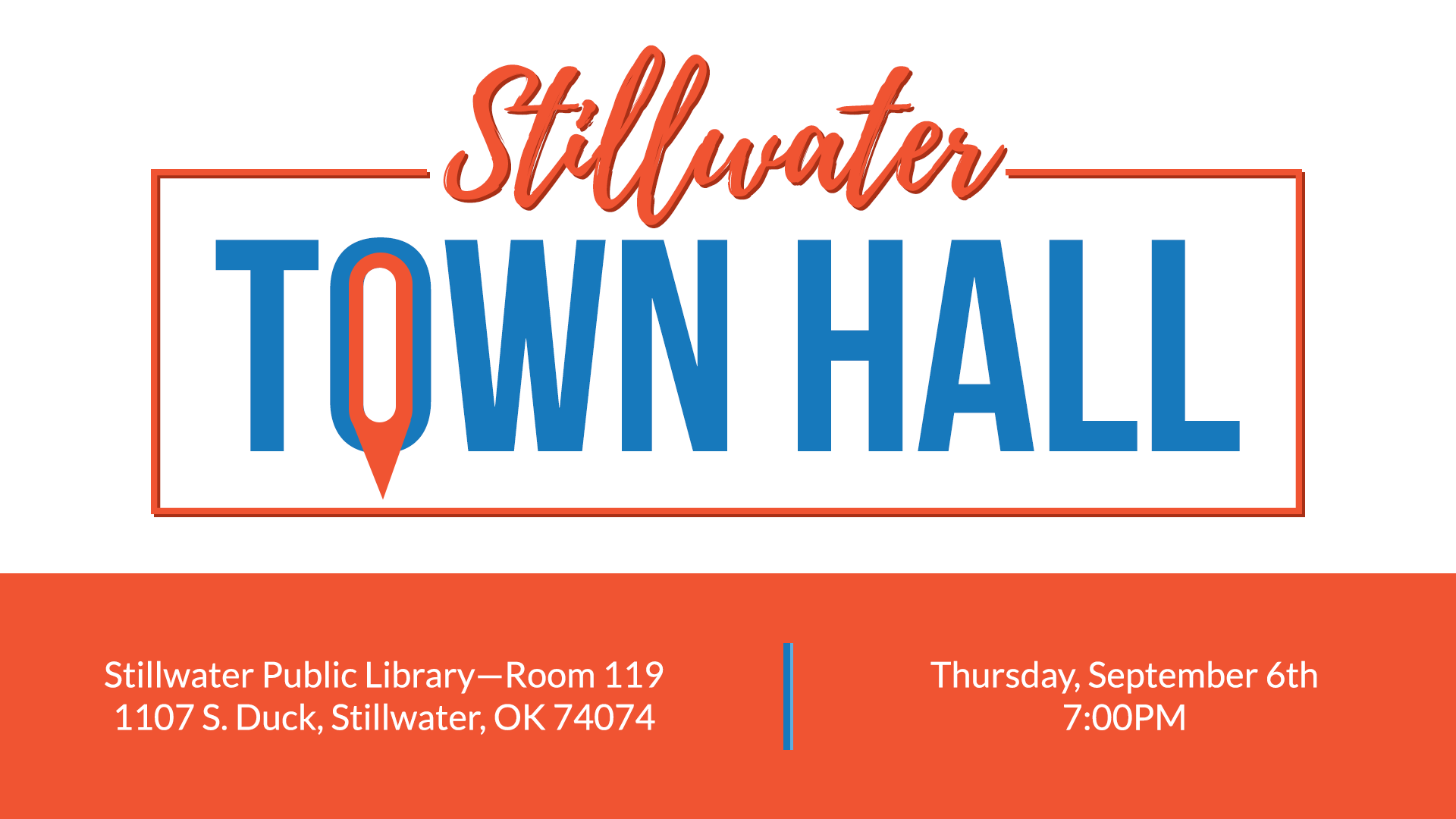Stillwater Town Hall with District Attorney Candidates