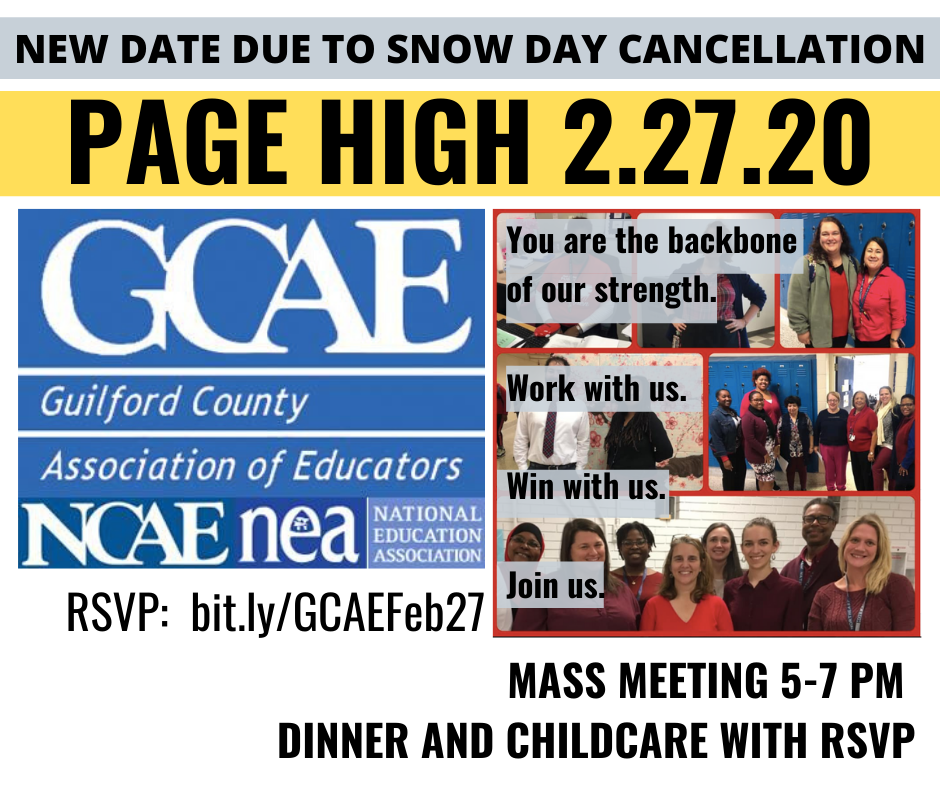 GCAE February Monthly Meeting