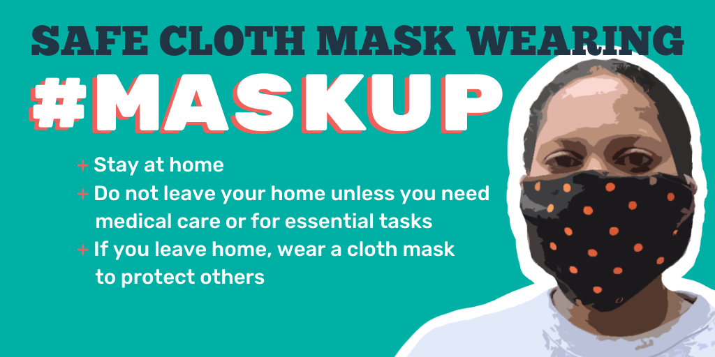 I pledge to #MaskUp & practice safe mask wearing